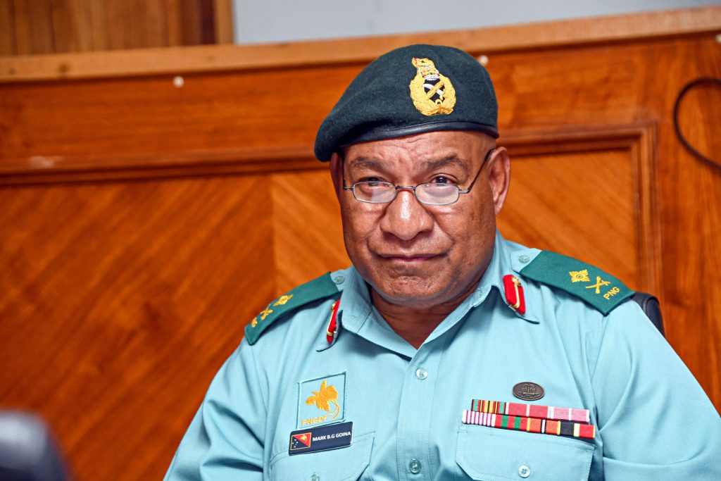 PNGDF Commander Major General Goina suspended, Commodore Philip ...