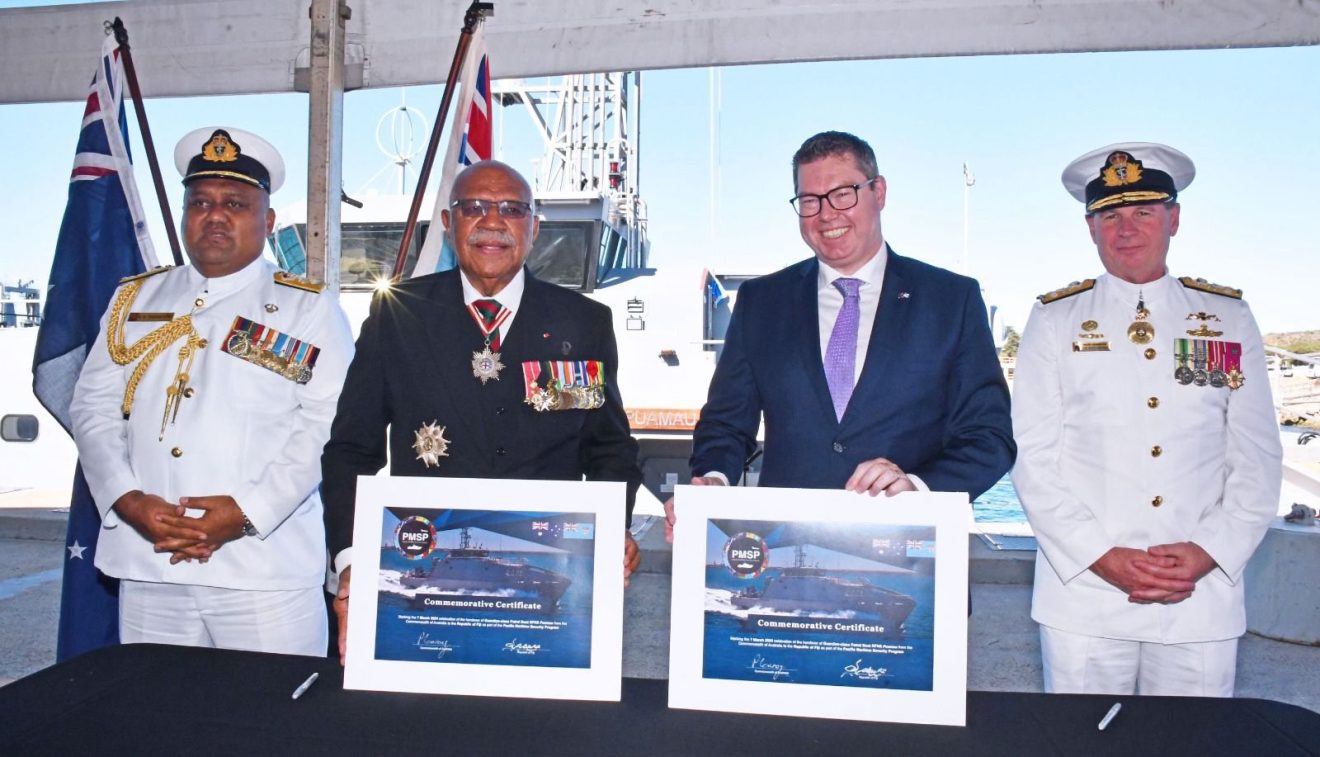 New Guardian Class Patrol boat to assist in protecting Fiji’s waters | PINA